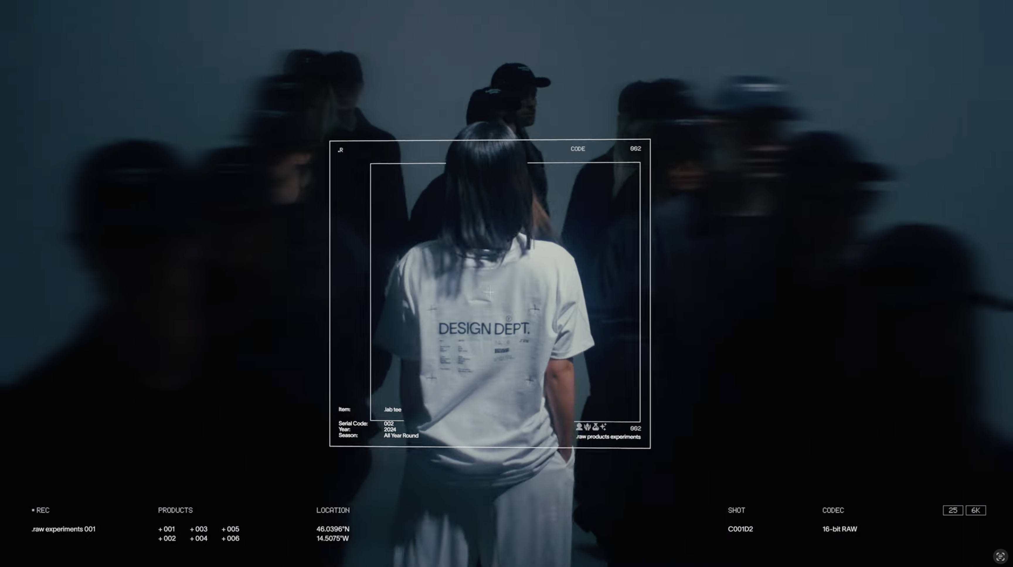 .raw experiment 01 - Motion Design Awards