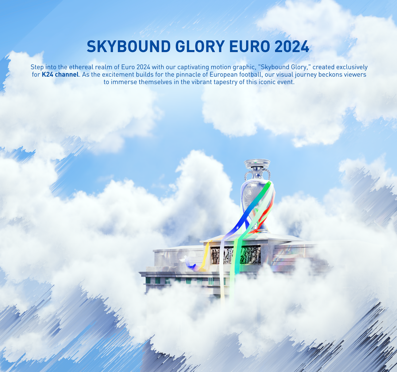UEFA Euro 2024 | K24 Ident (Skybound Glory) - Motion Design Awards