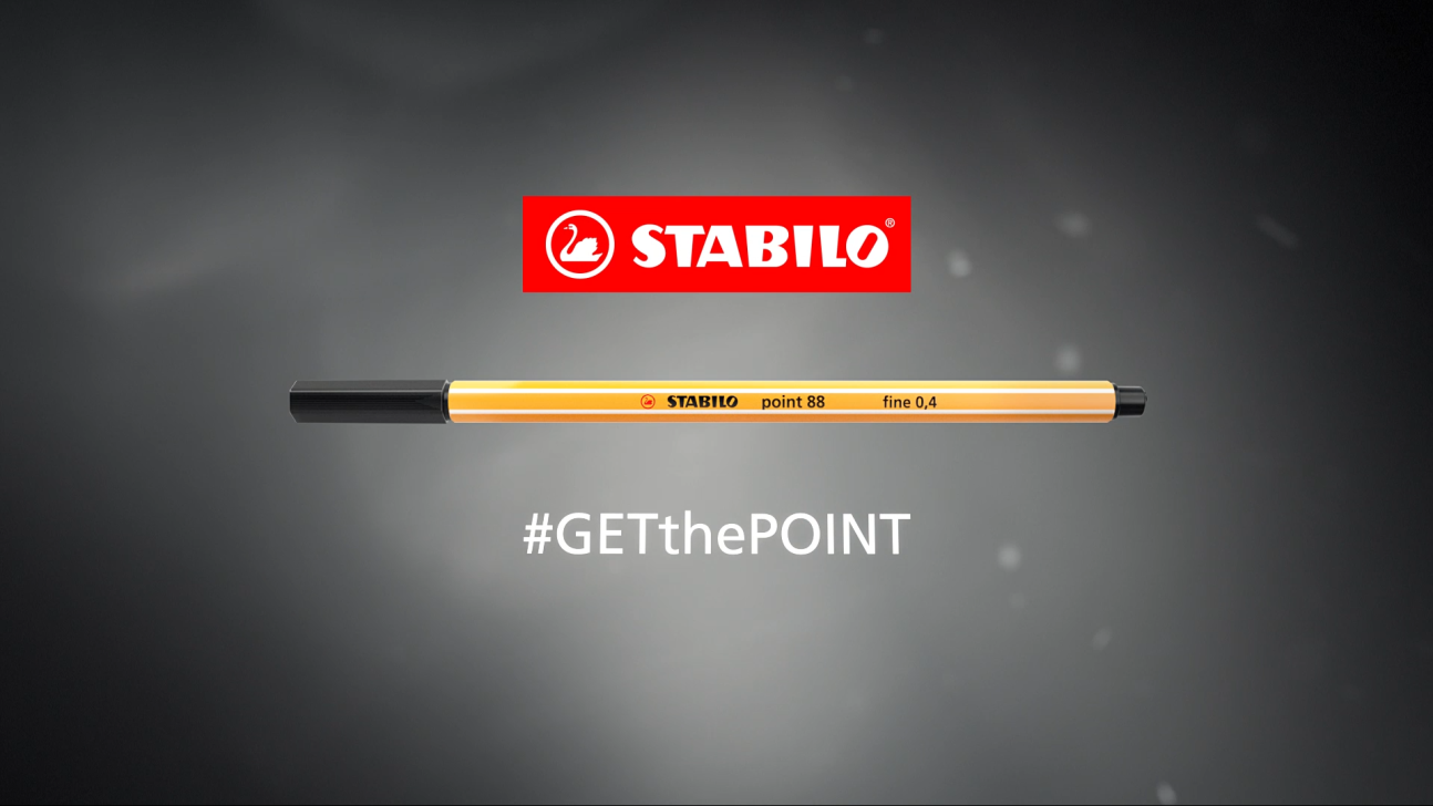 STABILO "get the point" - Motion Design Awards
