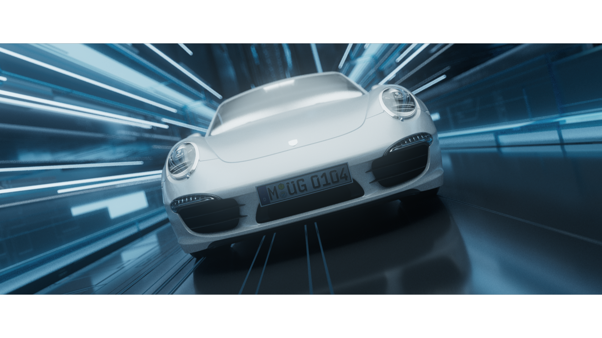 Porsche 911— CGI Exploration - Motion Design Awards