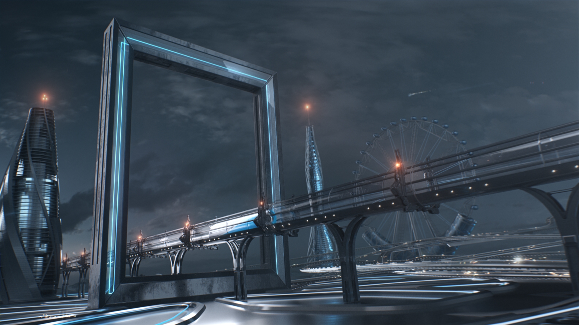 Dubai Tv - Hyperloop - Motion Design Awards